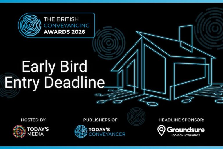 Early bird deadline for British Conveyancing Awards 2026 entry tonight ...