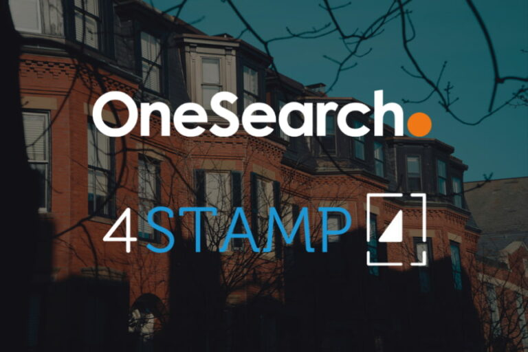 OneSearch partners with 4Stamp to eliminate SDLT risk and streamline ...